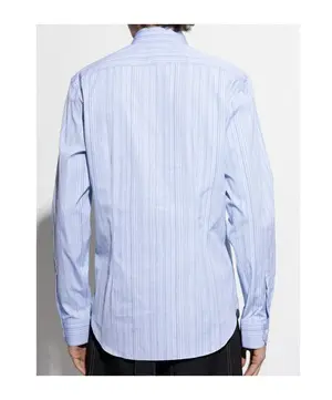 Paul Smith Shirt With Stripe Pattern - Blue