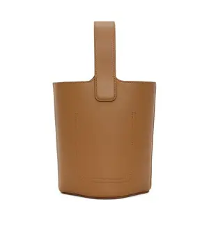 Loewe Pebble Mini Bucket Bag - Brown