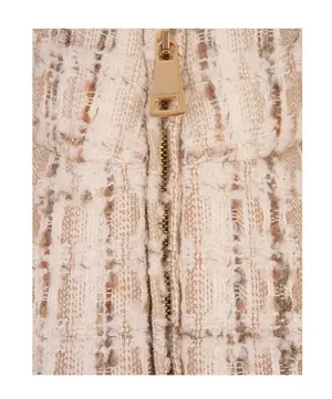 Khrisjoy Padded Checked Tweed Vest