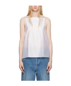 Carven Satin Vest Top