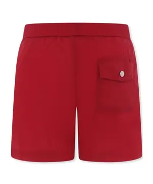 Moncler Bicolour Trim Swim Shorts