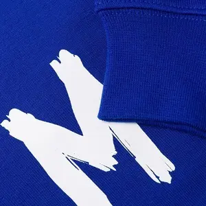 MSGM Printed Logo Sweatshirt - Blue
