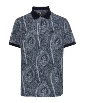 Etro Pattern Polos For Men