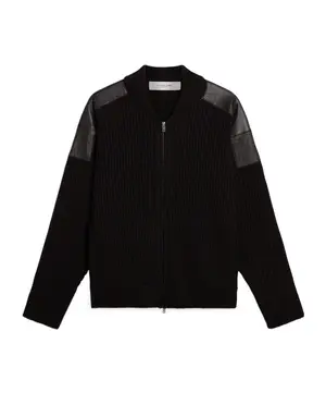 GOLDEN GOOSE Panelled Zipped Cardigan