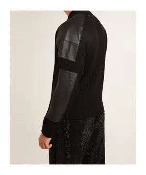 GOLDEN GOOSE Panelled Zipped Cardigan