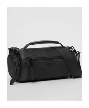 Burberry Monogram-jacquard Cotton-blend Bag