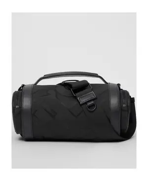 Burberry Monogram-jacquard Cotton-blend Bag