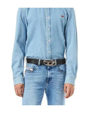 DIESEL® B-1dr D Buckle Belt - Black