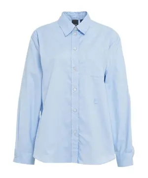 Pinko Love Birds Embroidered Oxford Shirt
