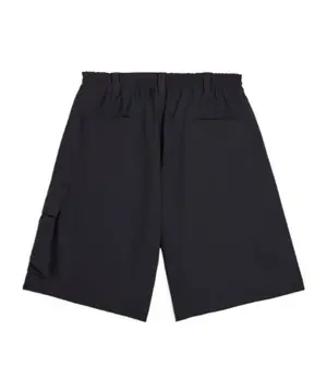 Y3 Cargo Drawstring Shorts - Black