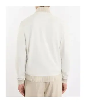 FAY Ribbed Collar Jacket - White