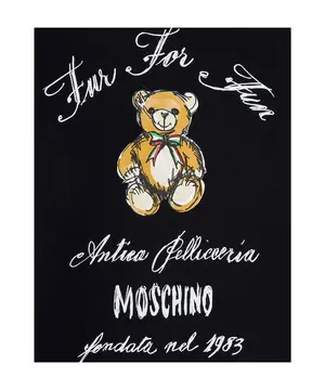 Moschino Cropped Hoodie