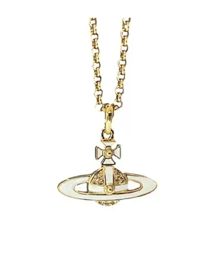 VIVIENNE WESTWOOD Logo Pendant Necklace - Multicolor