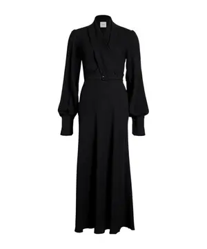 PATOU Belted Wrap Dress