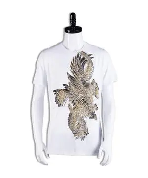 Just Cavalli Logo Printed T-shirt - White
