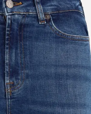 7 For All Mankind Slim Illusion Bootcut Jeans - Blue