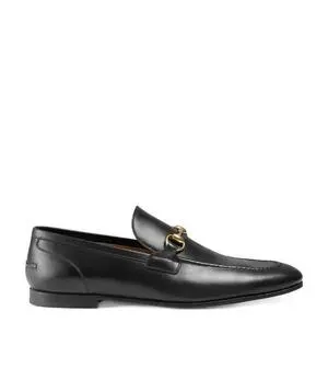 Gucci Jordaan Horsebit Loafers - Black