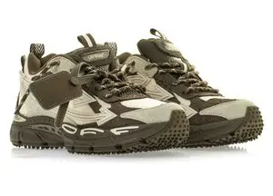 Off-White Be Right Back" Lace-up Sneakers - Green