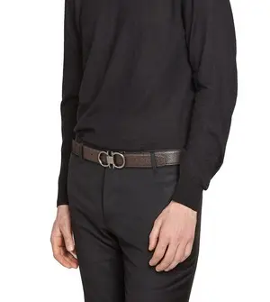 FERRAGAMO Gancini Buckle Belt