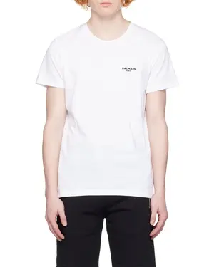 Balmain Logo-print Organic Cotton T-shirt