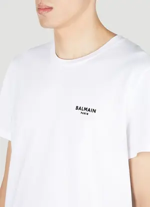 Balmain Logo-print Organic Cotton T-shirt