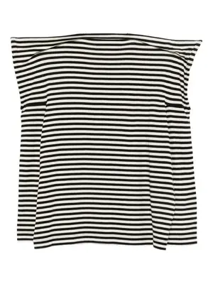 Junya Watanabe Striped Oversized Shoulders Top