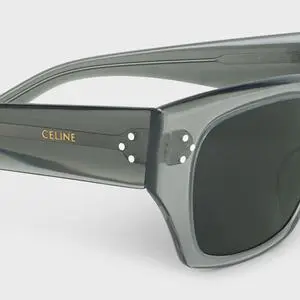 Celine Frame 55 Sunglasses In Acetate - Black