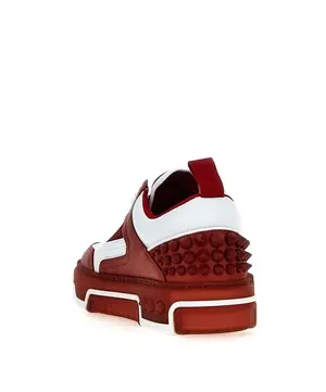 CHRISTIAN LOUBOUTIN Astroloubi Flat Lace-up Sneakers