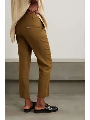 Loro Piana Belt Loop Straight Leg Pants