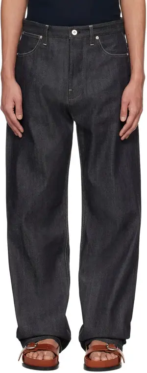 JIL SANDER Mid-rise Straight Leg Jeans