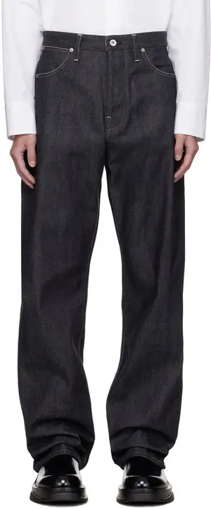 JIL SANDER Mid-rise Straight Leg Jeans