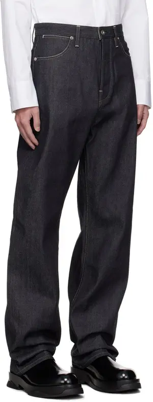 JIL SANDER Mid-rise Straight Leg Jeans