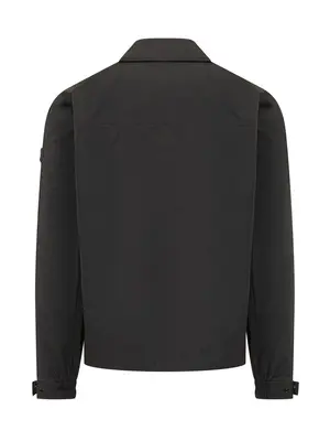 Moose Knuckles Collared Zip-up Jacket - Black