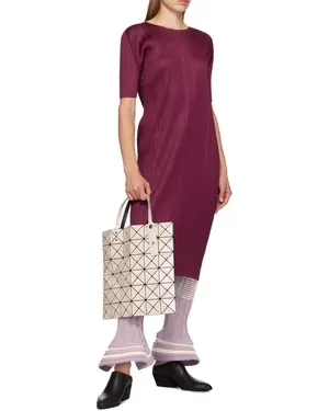 Issey Miyake Lucent Geometric Tote Bag - Beige