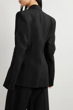MUGLER Cut-out Single Button Jacket
