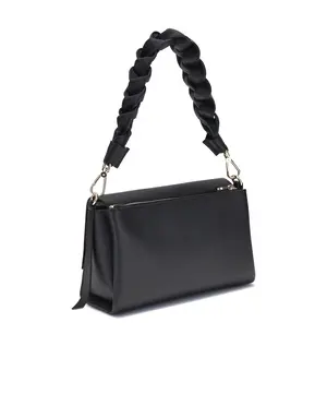 COCCINELLE Boheme Grana Double Small Shoulder Bag - Black
