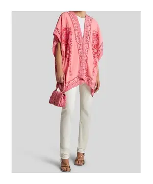 Etro Tonal Placed Printed Robe