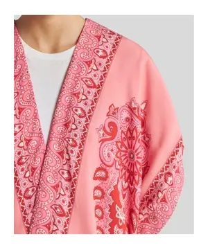 Etro Tonal Placed Printed Robe