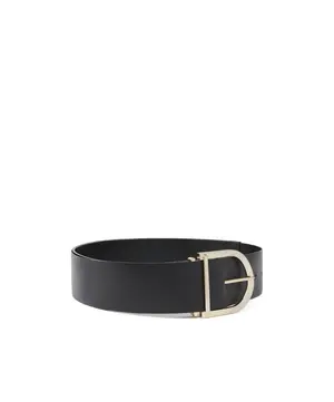 Pinko Maxi Buckle Leather Belt
