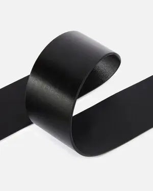Pinko Maxi Buckle Leather Belt