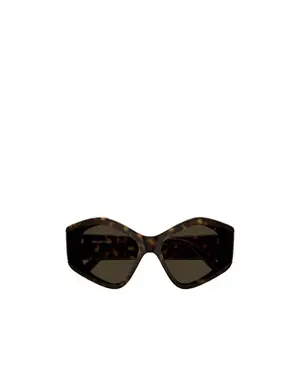 Balenciaga Balenciaga Eyewear Cat-Eye Frame Sunglasses Black
