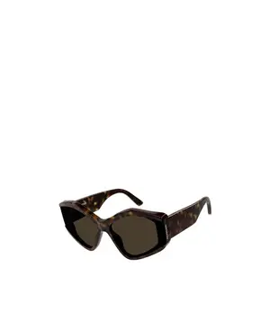 Balenciaga Cat-eye Frame Sunglasses - Black