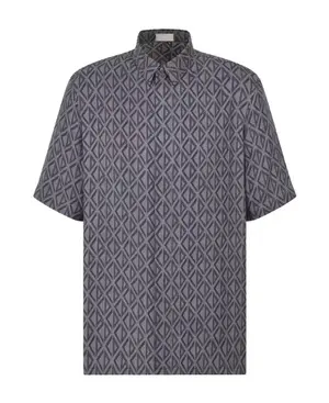 Dior Cd Diamond Short-sleeved Shirt