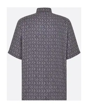 Dior Cd Diamond Short-sleeved Shirt