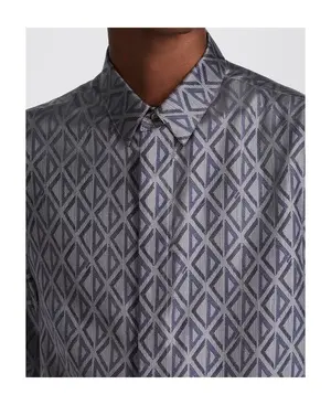 Dior Cd Diamond Short-sleeved Shirt