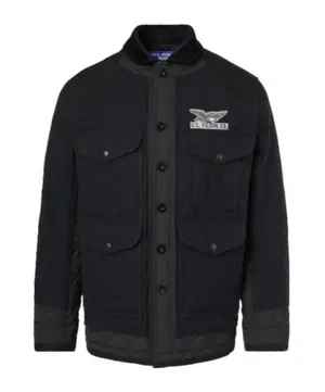 Junya Watanabe Collared Long-sleeved Casual Jacket - Black
