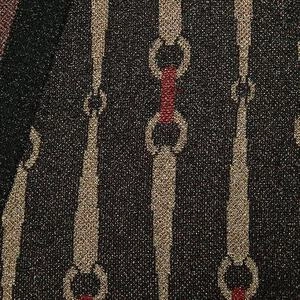 Gucci Horsebit Jacquard V-neck Cardigan