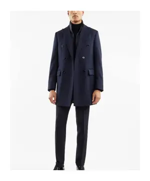 FAY Double-breasted Jacket With Detachable Vest