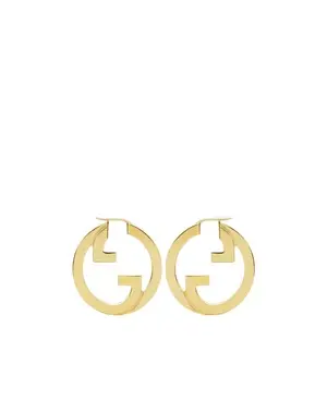 Gucci Blondie Hoop Earrings - Yellow