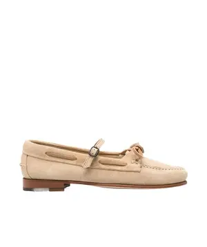 Hereu Almond Toe Flats For Women